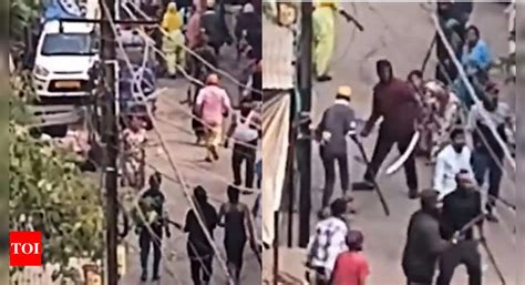 Bhopal News Group Clash In Bhopals Jahangirabad Bhopal News Times