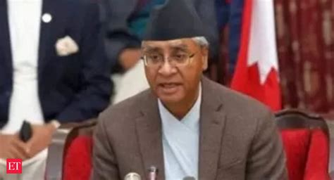 Nepali Congress Nepal Prime Minister Deuba Elected Leader Of Nepali
