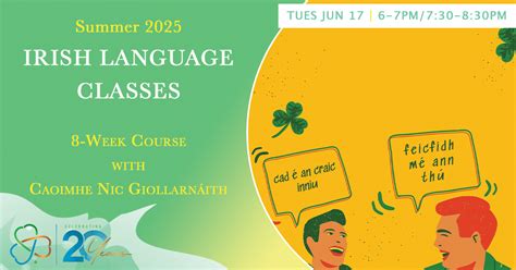 Irish Language Classes For Beginners — New York Irish Center