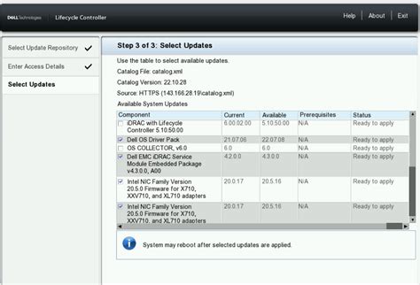 R Lifecycle Controller Firmware Update Dell Technologies