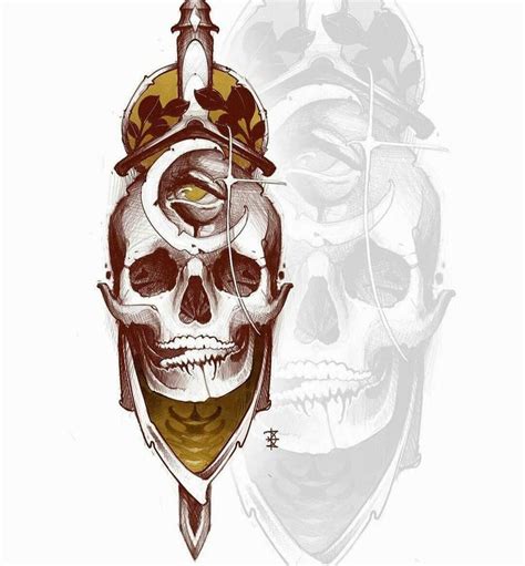 Pin By Kim Holmin On Tattoo Designs Skull Tattoos Greek Tattoos Neo