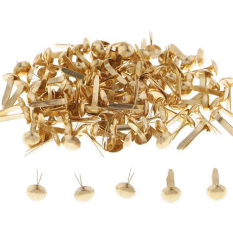 Jual Split Pin File Fastener Pin Brad 1 2 Cm Paper Fastener Paku Belah Gold Isi 20pcs Shopee