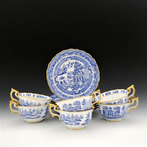 Tea Set Standard Willow Pattern The Zeller Collection