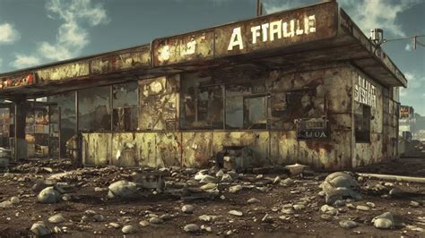Post Apocalyptic McDonald S Fallout Octane Render 4k Stable