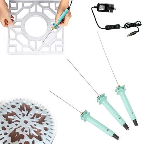 10 15 20cm Electric Cutter Pen Styro Foam Hot Wire Styrofoam Cutting Handle Tool 21 28