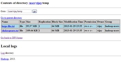 Hadoop Secondary Namenode And Datanode Web Interface