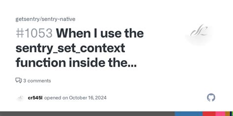 When I Use The Sentrysetcontext Function Inside The Beforesend