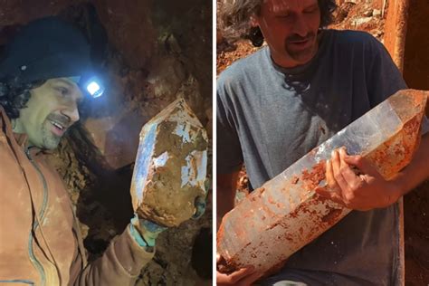 The Crystal Collector Finds Massive 60 Pound Quartz Crystal Rock Seeker