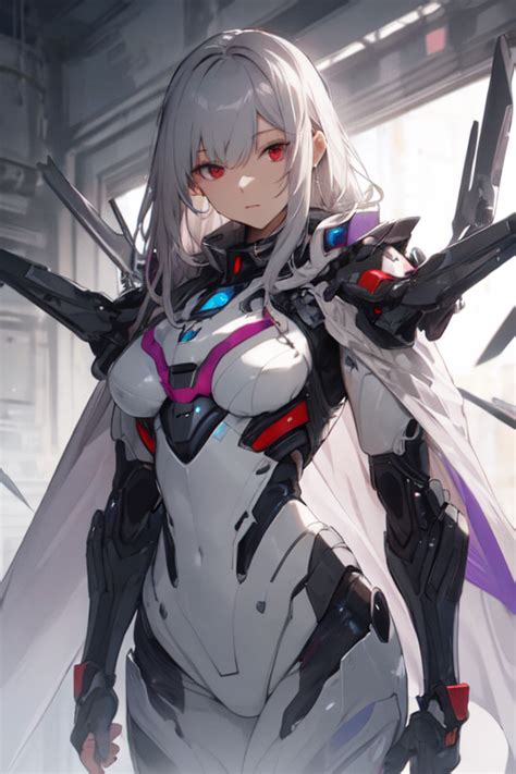 AI Art Mech Waifu By Degeneratoe PixAI