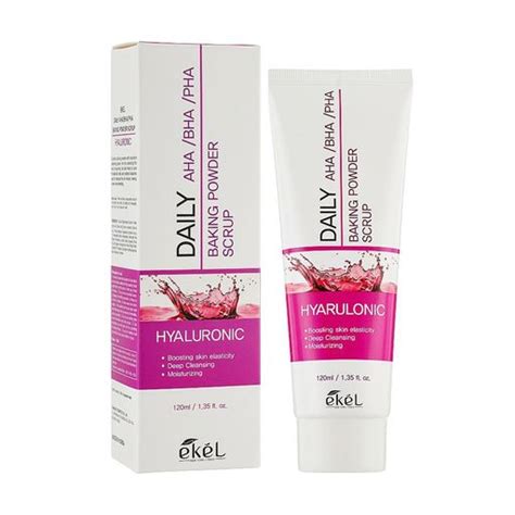 Содовый скраб для лица Ekel Daily AHA/BHA/PHA Baking Powder Scrub с ...