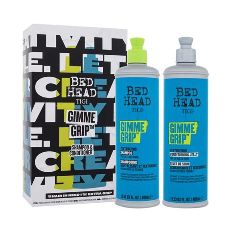 Tigi Bed Head Gimme Grip Duo Set Подаръчен комплект шампоан Bed Head ...