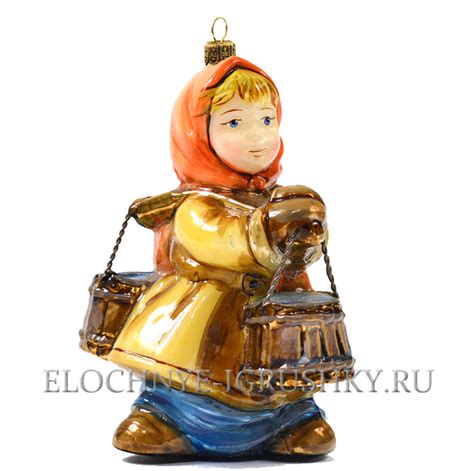 Елочная игрушка «По воду из коллекции Atlasart — купить в интернет магазине