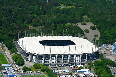 Luftbild Hamburg Volksparkstadion Arena Des Hamburger Hsv In Hamburg