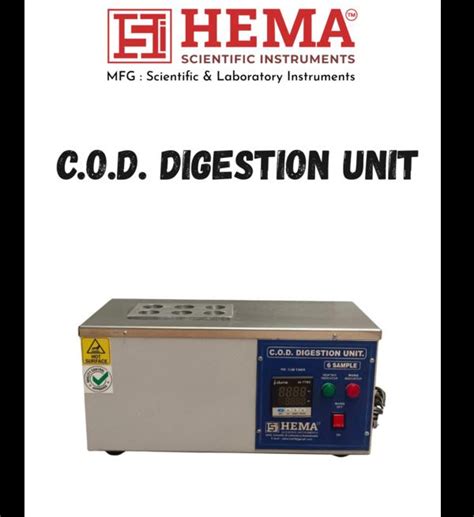 Cod Digestion Apparatus Chemical Oxygen Demand Tester Hema