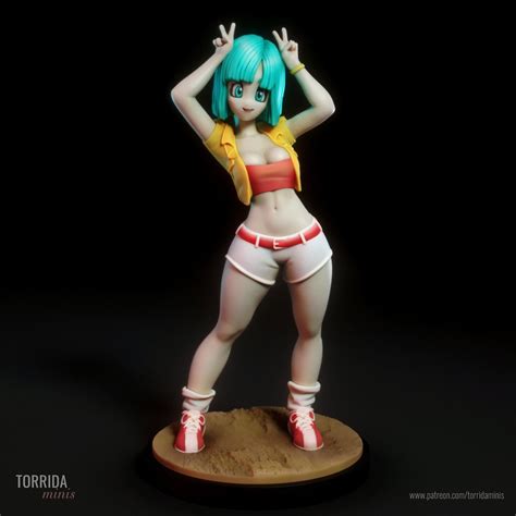 Bulma High Detail Multi Part Resin Kit Femme Fatale Etsy