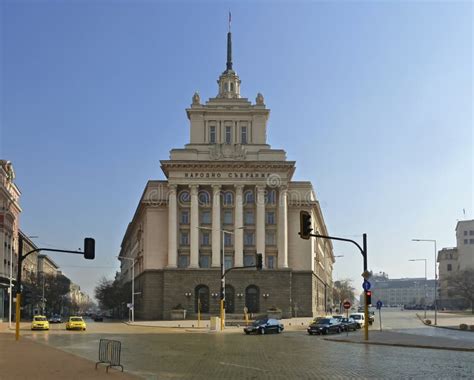 Bulgaria S National Assembly Building In Sofia Editorial Image Image
