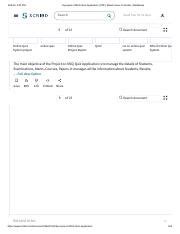 Synopsis Of MCQ Quiz Application PDF Model View Controller Databases Pdf PM
