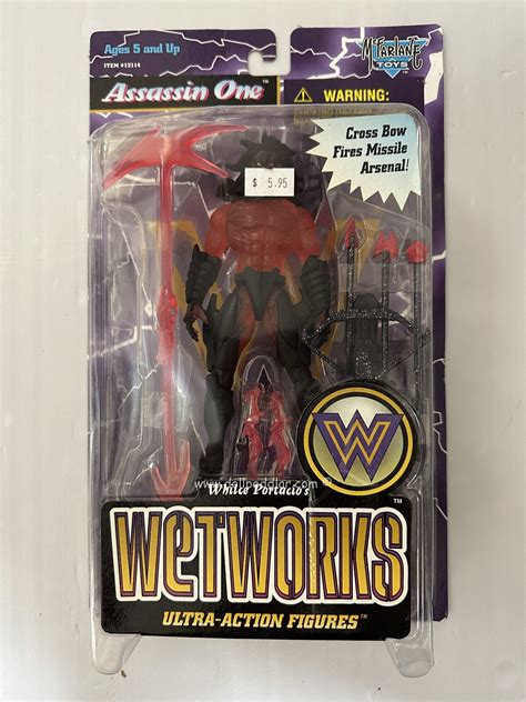 Assassin One Action Figure From Wetworks Series Nrfb Doll Peddlar