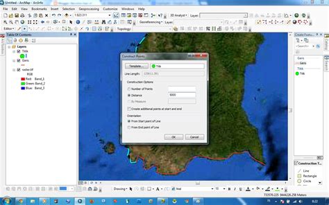 Konversi Polylinegaris Ke Point Dengan Arcgis 10