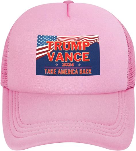 Trump Vance 2024 Mesh Cap Donald Trump 2024 President J D Vance Take