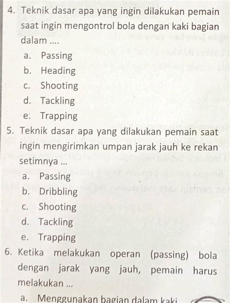 4 Teknik Dasar Apa Yang Ingin Dilakukan StudyX