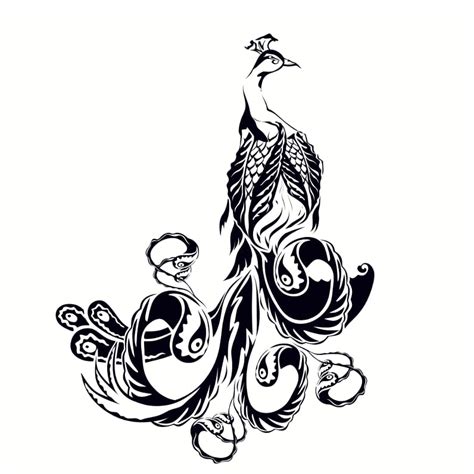 Peacock Temporary Tattoo Easytatt™