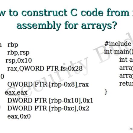 Exercise 2: Constructing C Code From x86 Assembly - The Security Buddy
