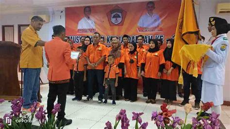 Ketua PDK Kosgoro 1957 Tolitoli Resmi Melantik 30 Pengurus Kecamatan