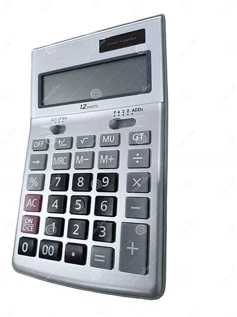 Calculator A Must Have Tool For Every Office Stock Illustration