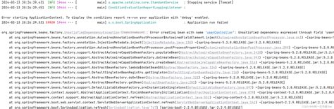 【springboot】unsatisfieddependencyexception报错unsatisfied Depency Csdn博客
