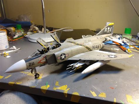 academy 1 48 f 4 phantom first time useing washes properly and really
