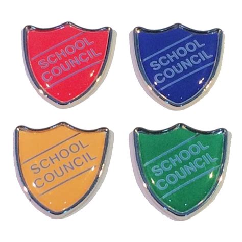 School Council Shield Badge