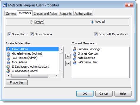 role based access to metacoda security plug ins in sas management