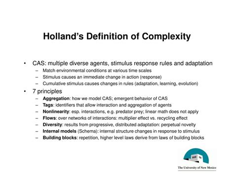 PPT CS Complex Adaptive Systems Spring Measures Of Complexity Professor Melanie Moses