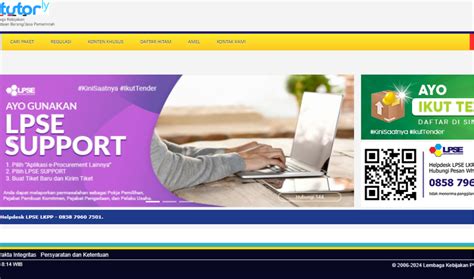 Cara Daftar E Katalog Lpse Di Hp Dan Laptop Tutorlyid