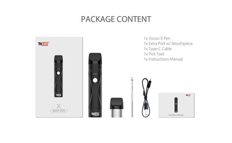 Yocan X Wax Vaporizer Kings Pipe Online Headshop