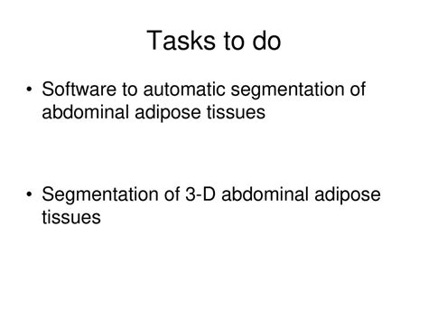 segmentation of abdominal adipose tissues via deep learning