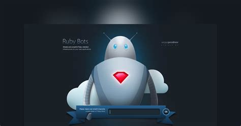 ruby bots one page website award