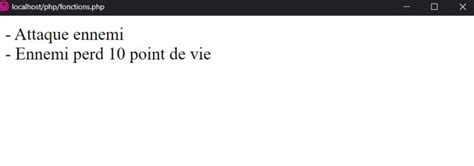 Les Fonctions En Php Comment Devenir Développeur