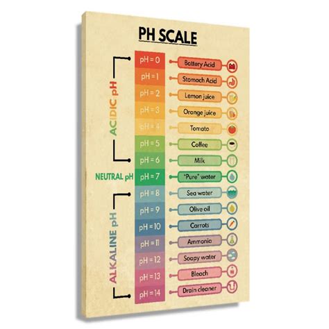 Vertical Ph Scale
