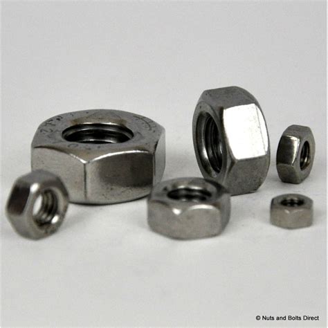 M3 X 0 5mm Coneloc Self Locking Hex Nut Metric A2 Stainless Steel