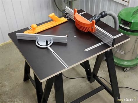 DIY любительский распиловочный стол