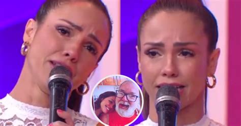 Paloma Fiuza Rompe En Llanto Al Recordar La Muerte De Su Padre Es