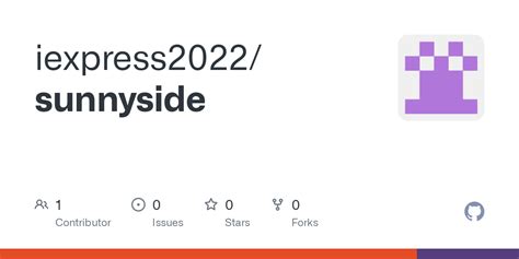 Github Iexpress Sunnyside