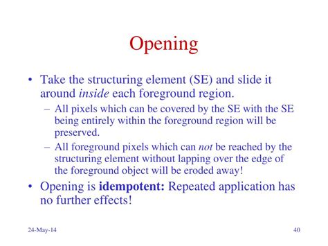 Ppt Morphological Operators For Image Processing Powerpoint Presentation Id813814