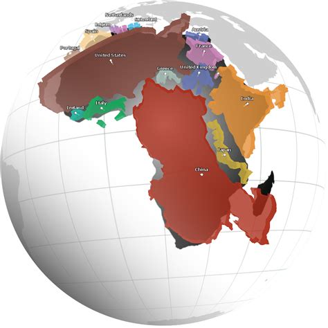 True Size Of Africa Map Allyce Maitilde