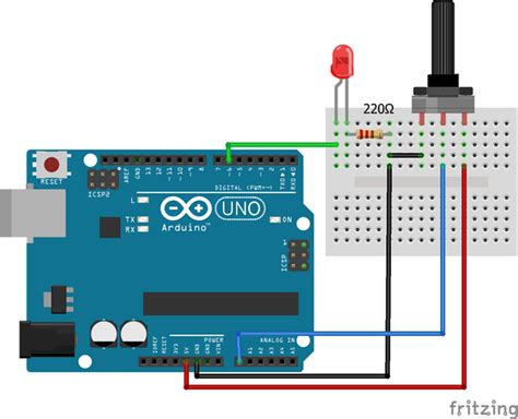 Led Brightness Controlling Using Pwm And Arduino Electrorules