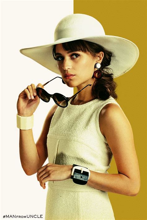The Man From Uncle 2015 Posters Alicia Vikander Photo