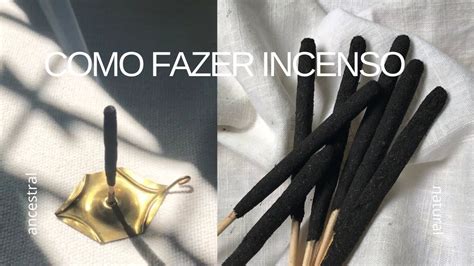 COMO FAZER INCENSO NATURAL Incenso Palo Santo YouTube