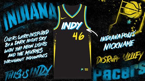 Indiana Pacers 2023 24 City Edition Uniform THIS Is INDY NBA